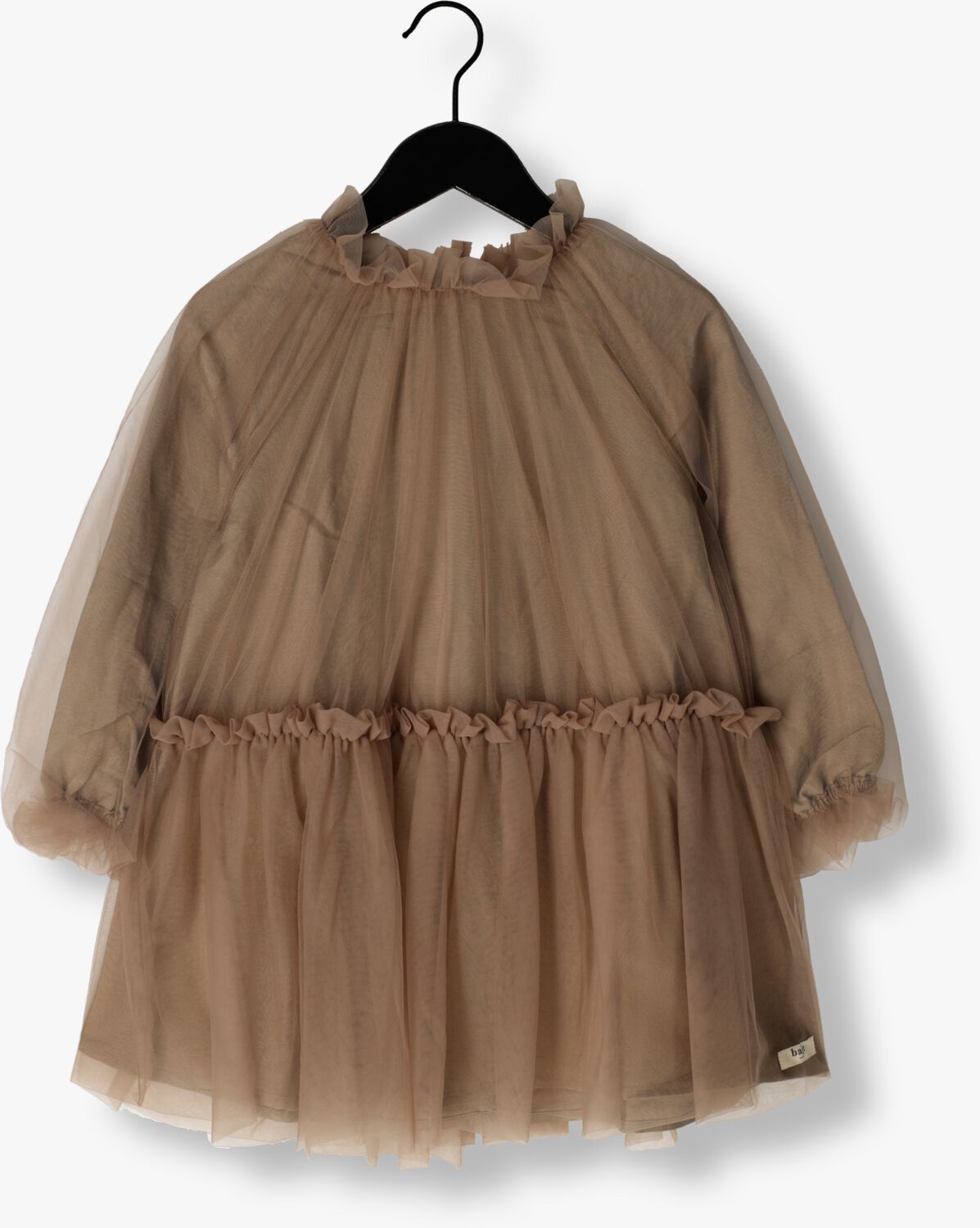 Taupe BAJE STUDIO Mini jurk CAMBERLY | Omoda