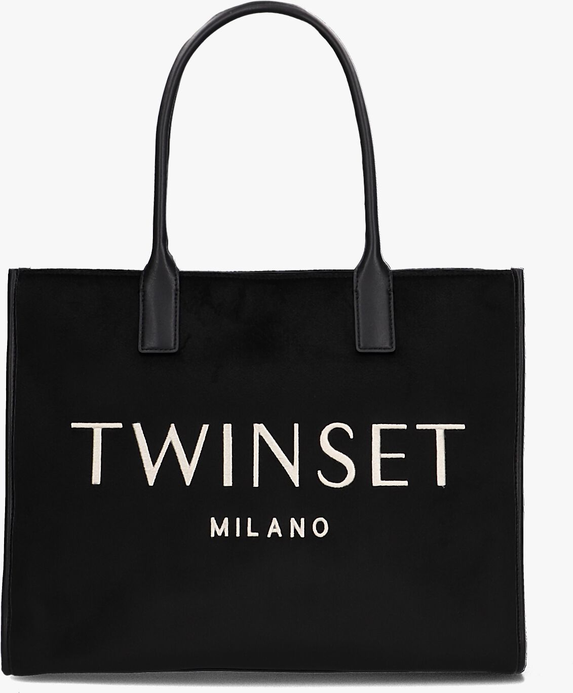 Zwarte TWINSET MILANO Shopper TOTE 7360 | Omoda