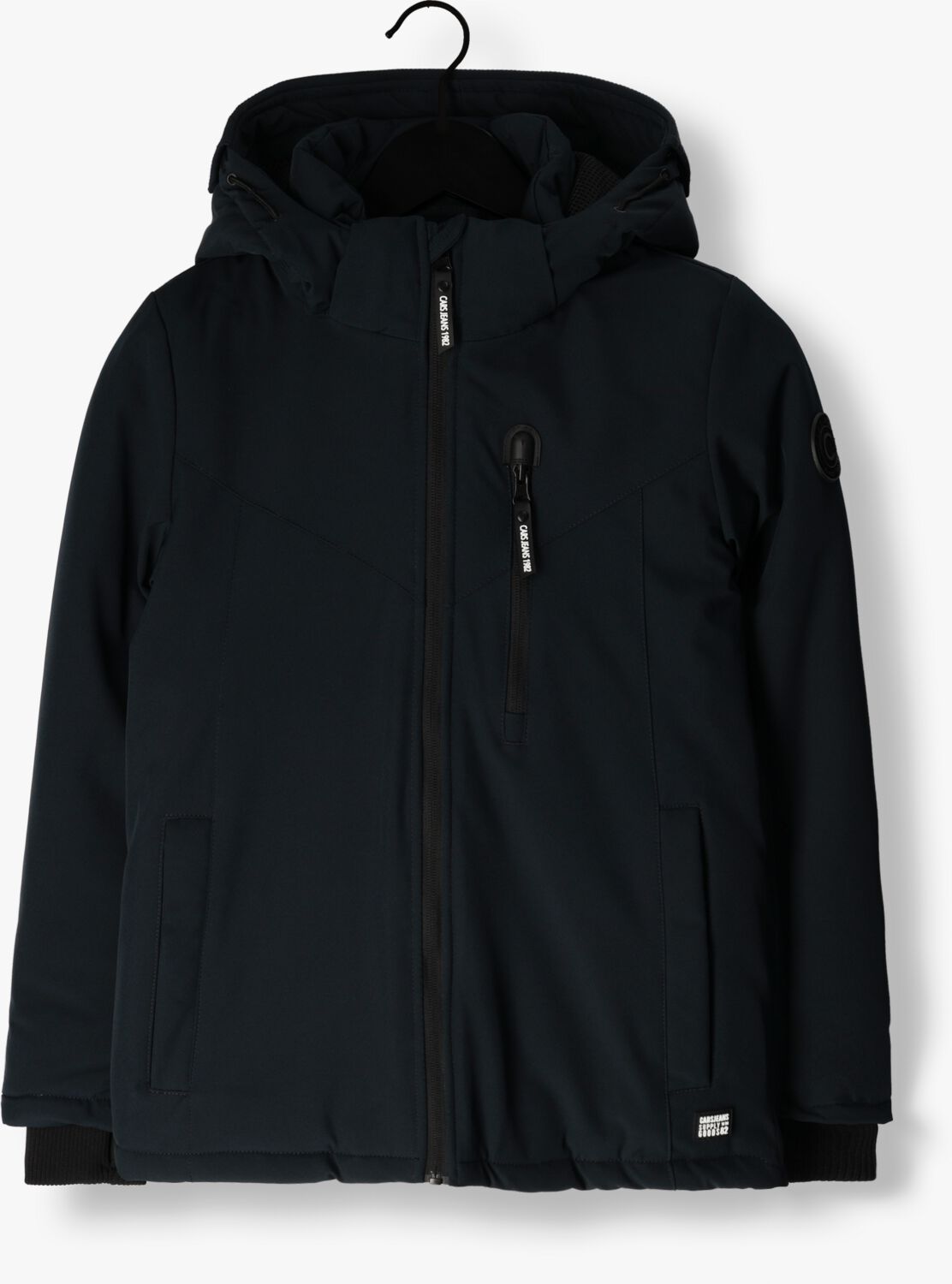 Donkerblauwe CARS JEANS Gewatteerde jas THAMES | Omoda