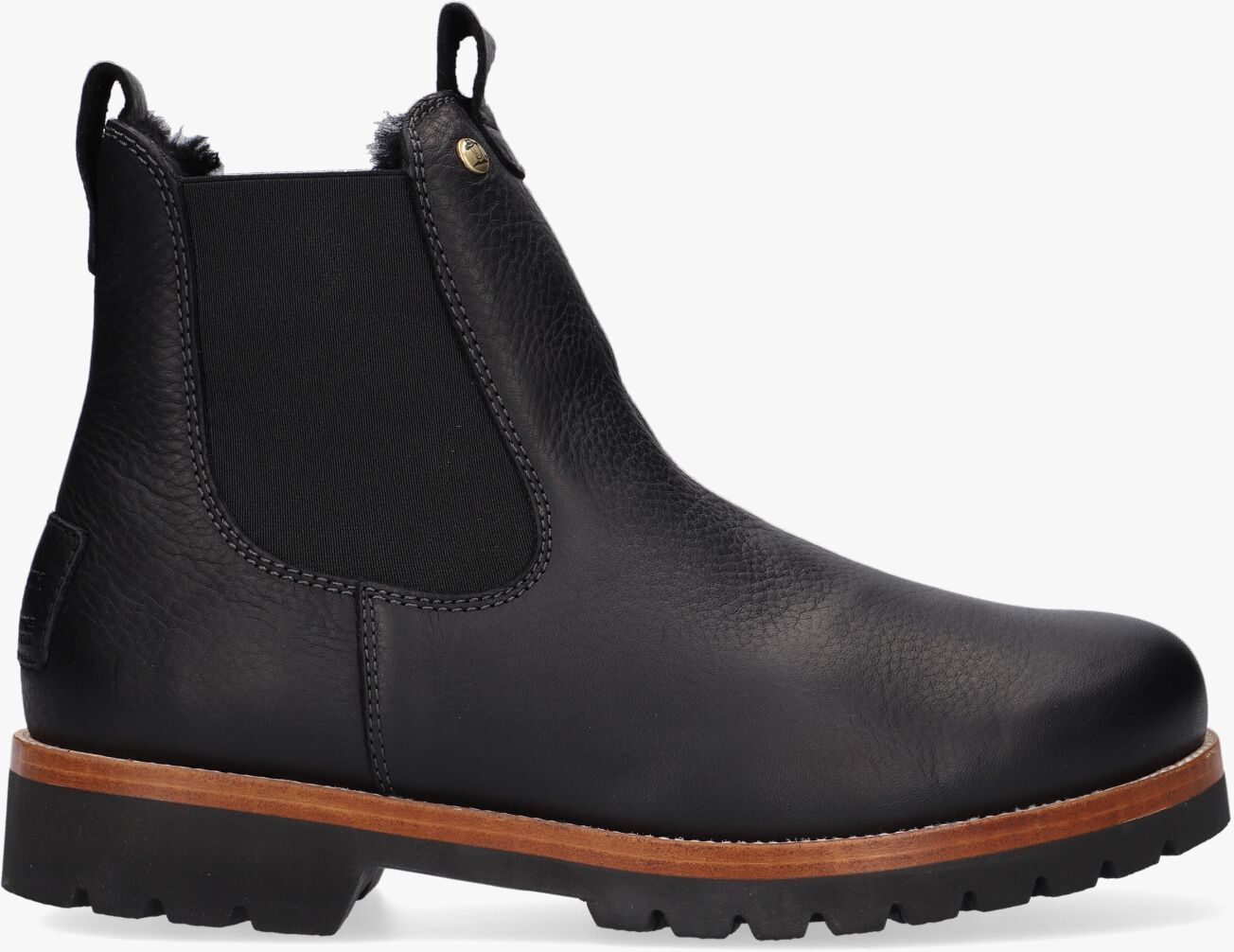 Zwarte PANAMA JACK Chelsea boots BURTON IGLOO | Omoda