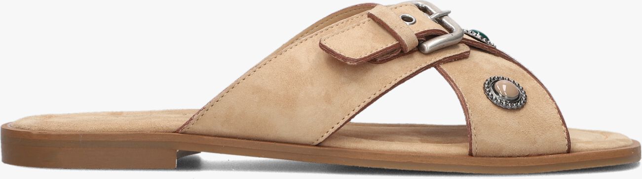 Beige NOTRE-V Slippers 21309 | Omoda