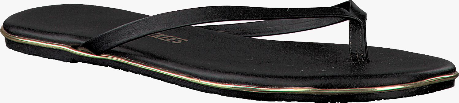 Zwarte TKEES Slippers LIPLINERS | Omoda