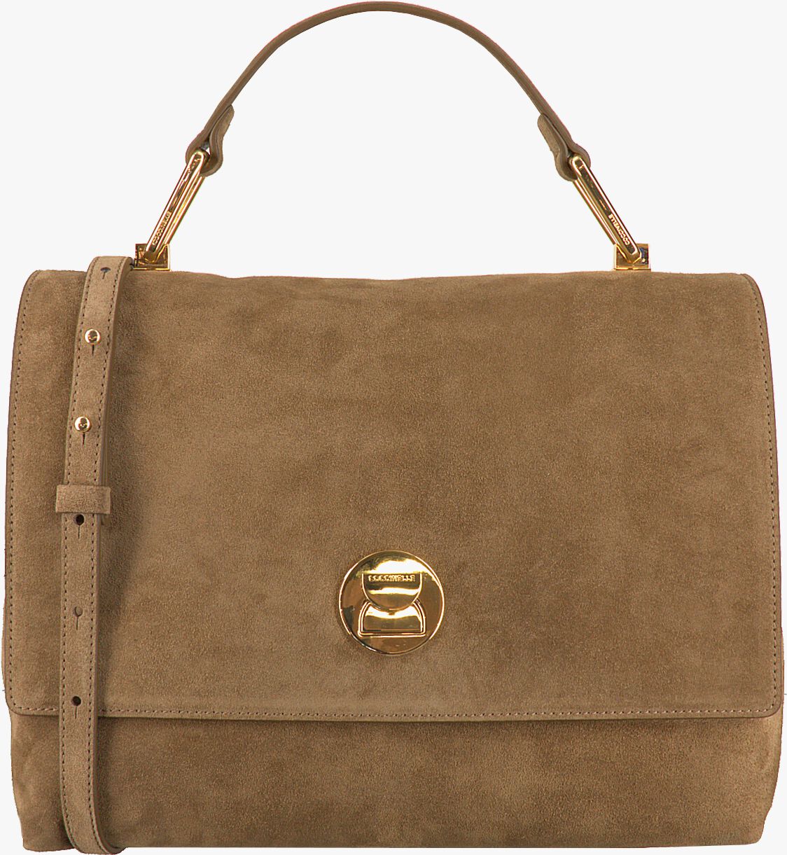 Bruine COCCINELLE Handtas LIYA MEDIUM | Omoda