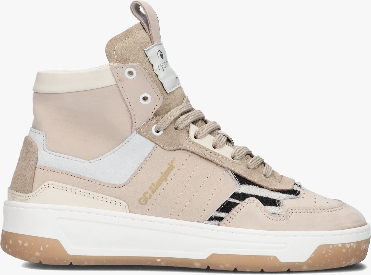 Beige GOOSECRAFT Hoge sneaker BLAKE WOMEN HGH | Omoda