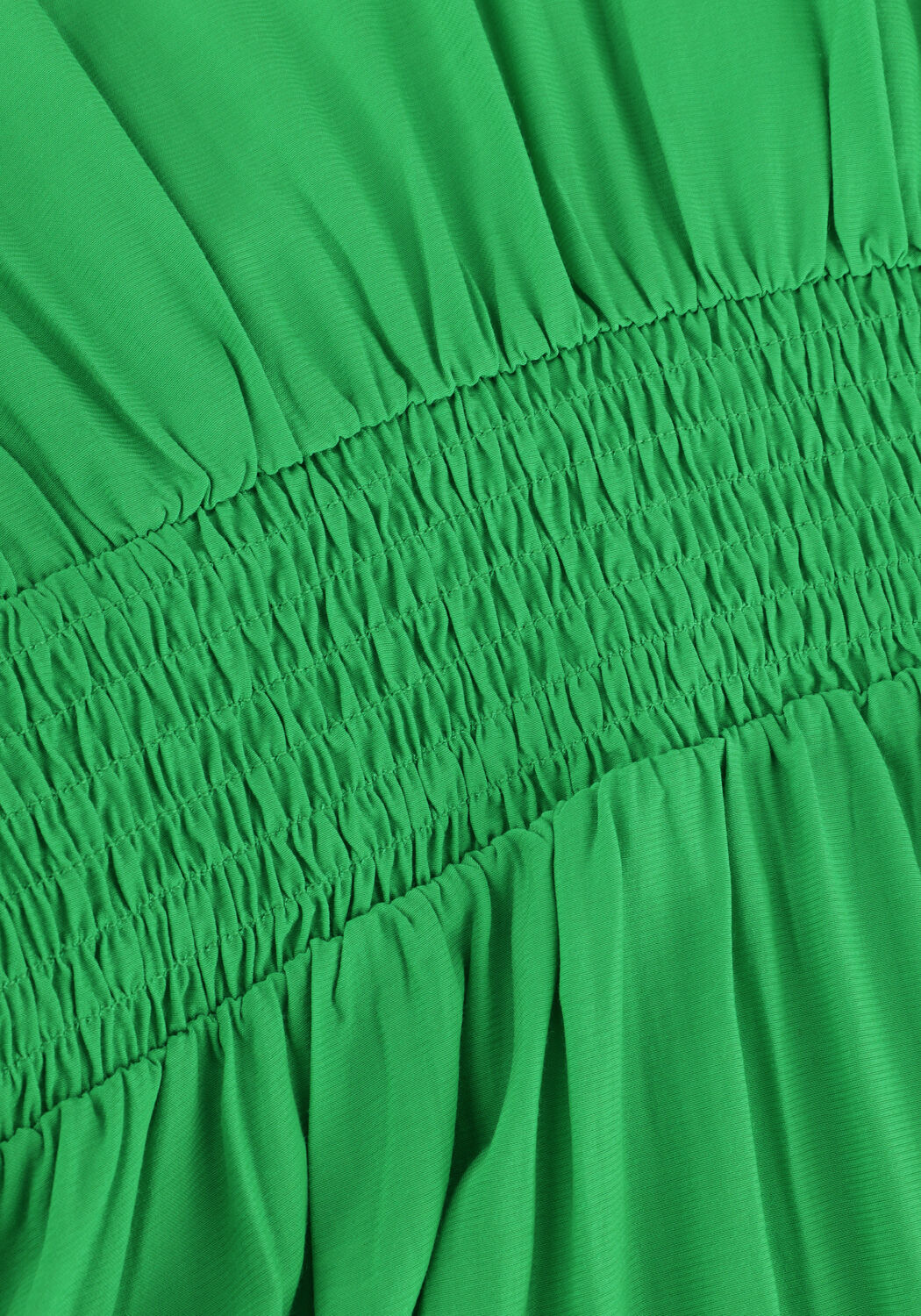 Groene CO'COUTURE Maxi jurk SAMIA SUN SMOCK DRESS | Omoda