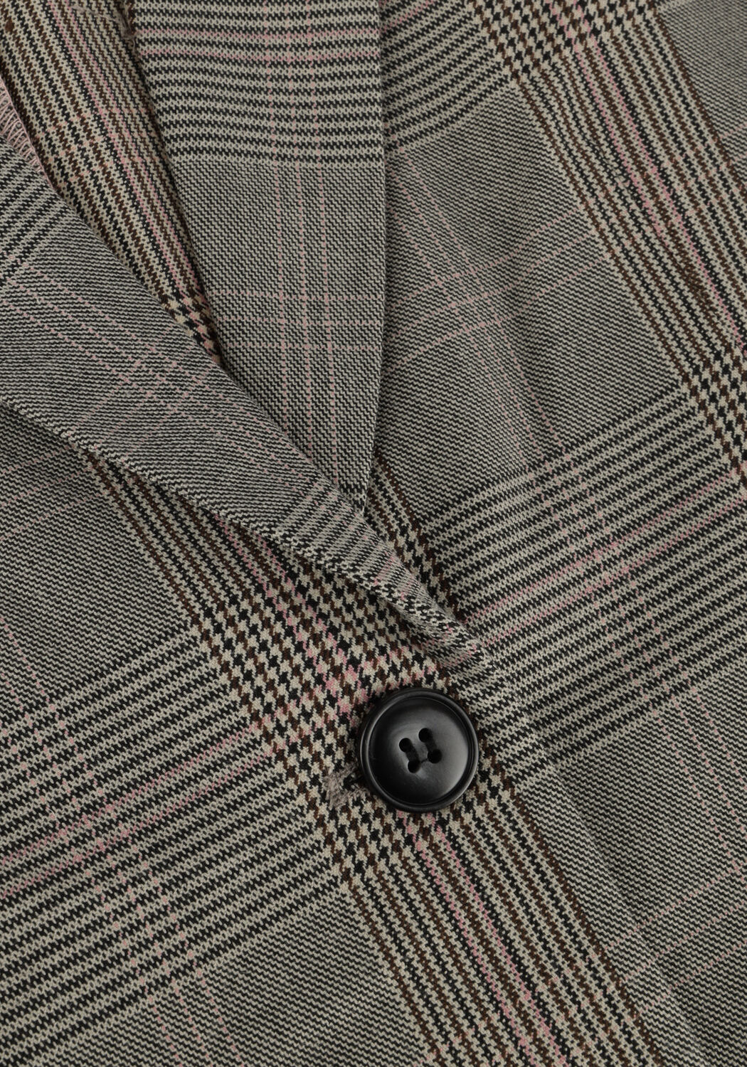 Zwarte INDIAN BLUE JEANS Blazer CHECK COLBERT OVERSIZED | Omoda