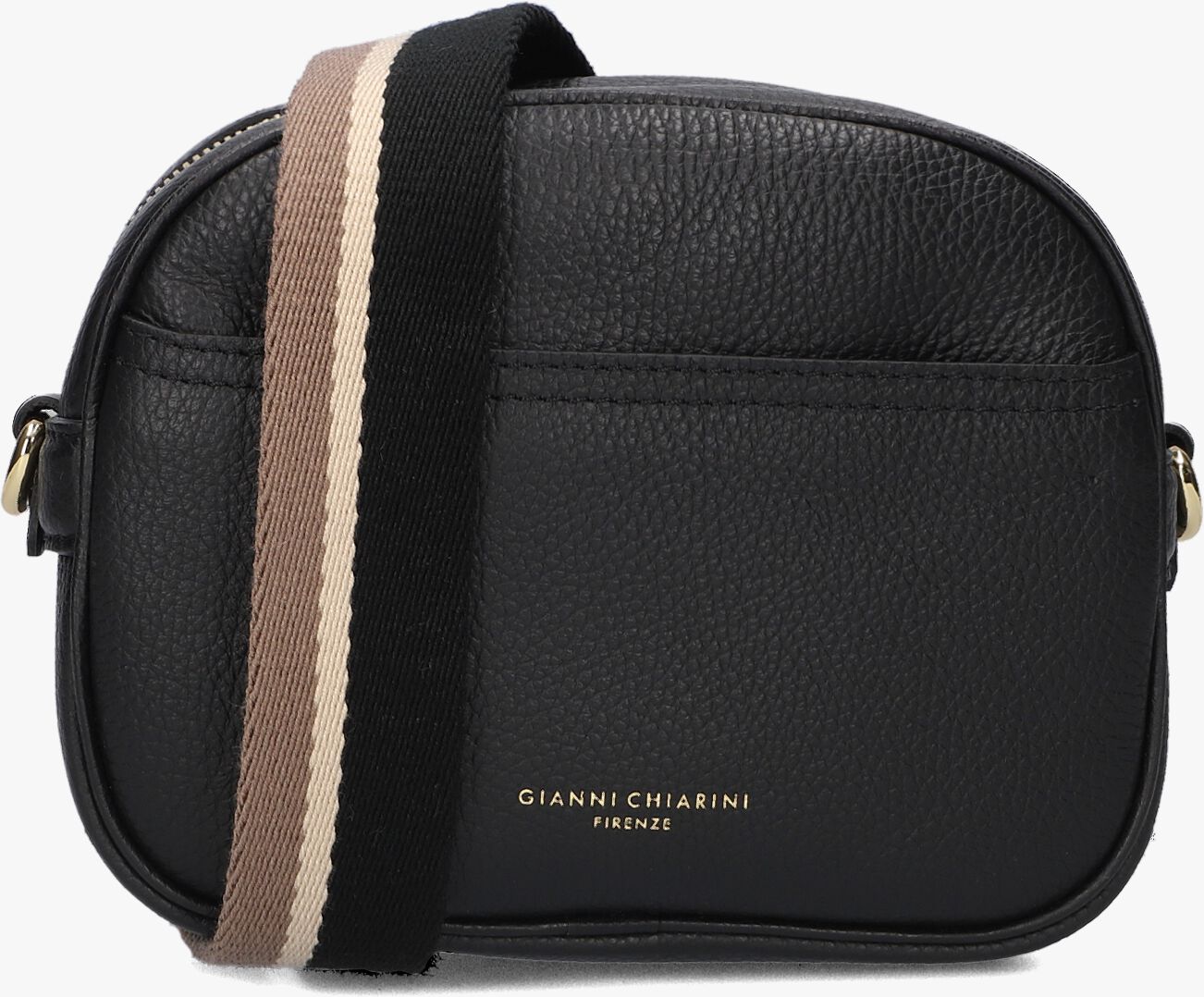 Zwarte GIANNI CHIARINI Schoudertas NINA | Omoda