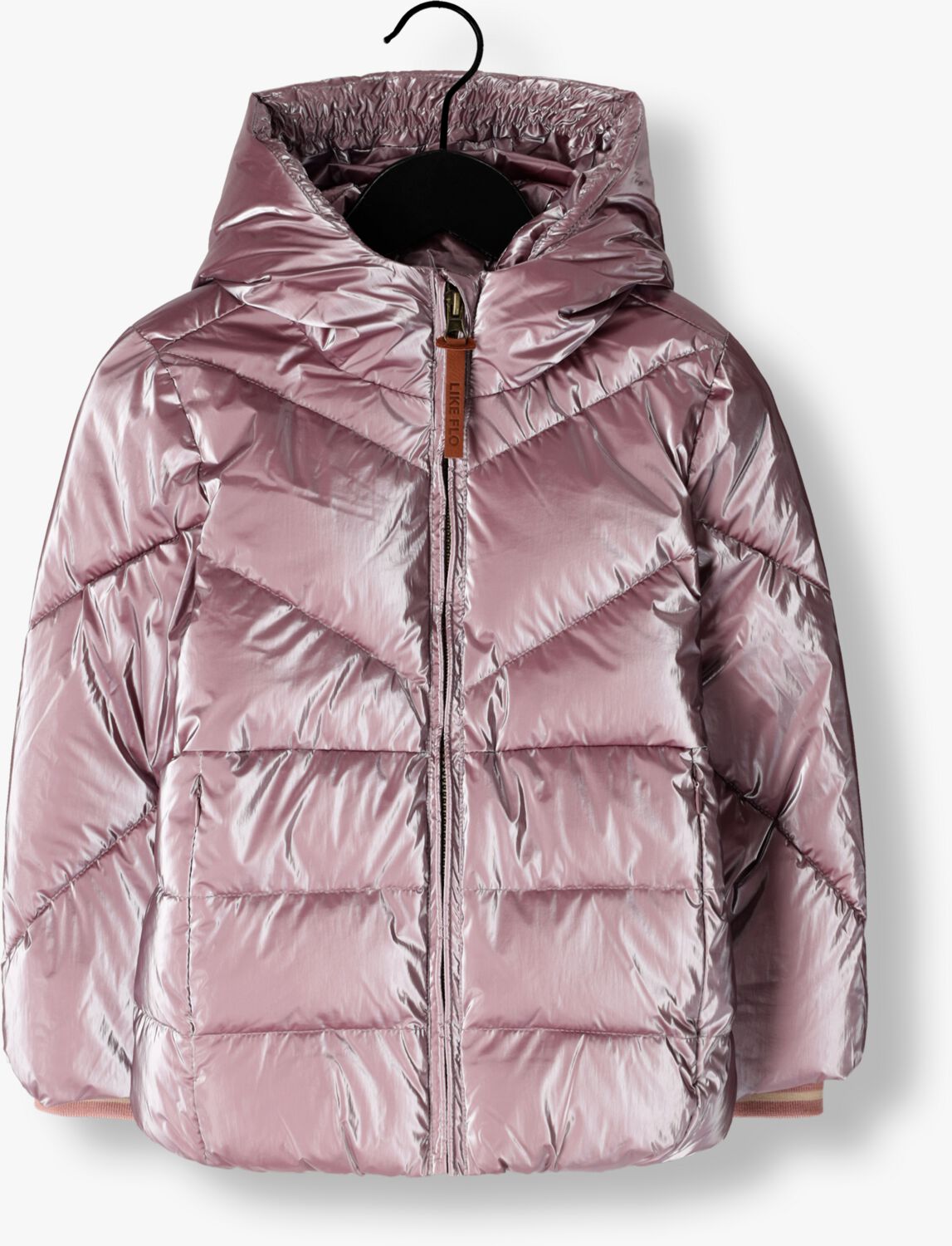 Roze LIKE FLO Gewatteerde jas ASHLEY FLO GIRLS HOODED JACKET | Omoda