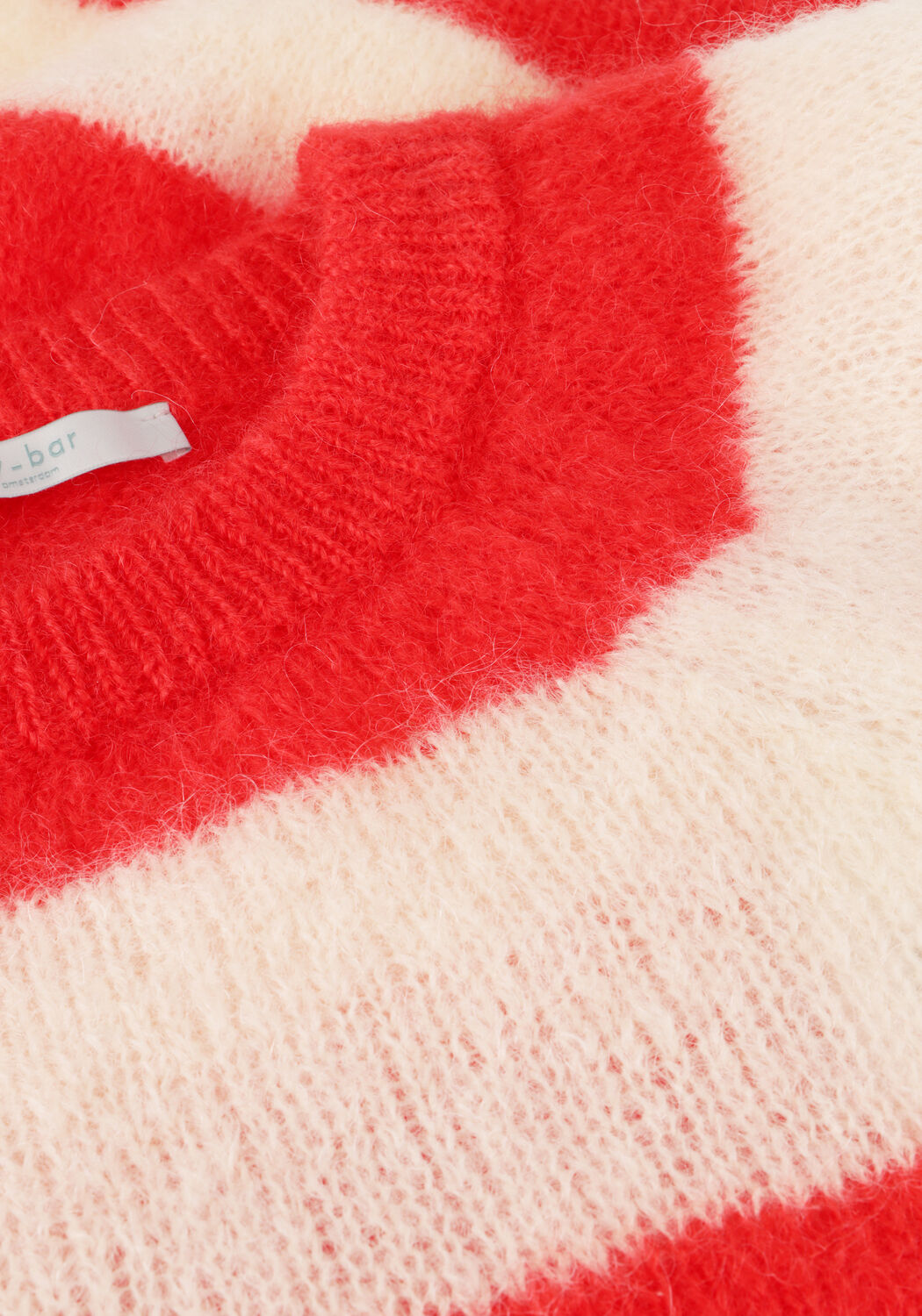 Rode BY-BAR Trui SIAN STRIPE PULLOVER | Omoda