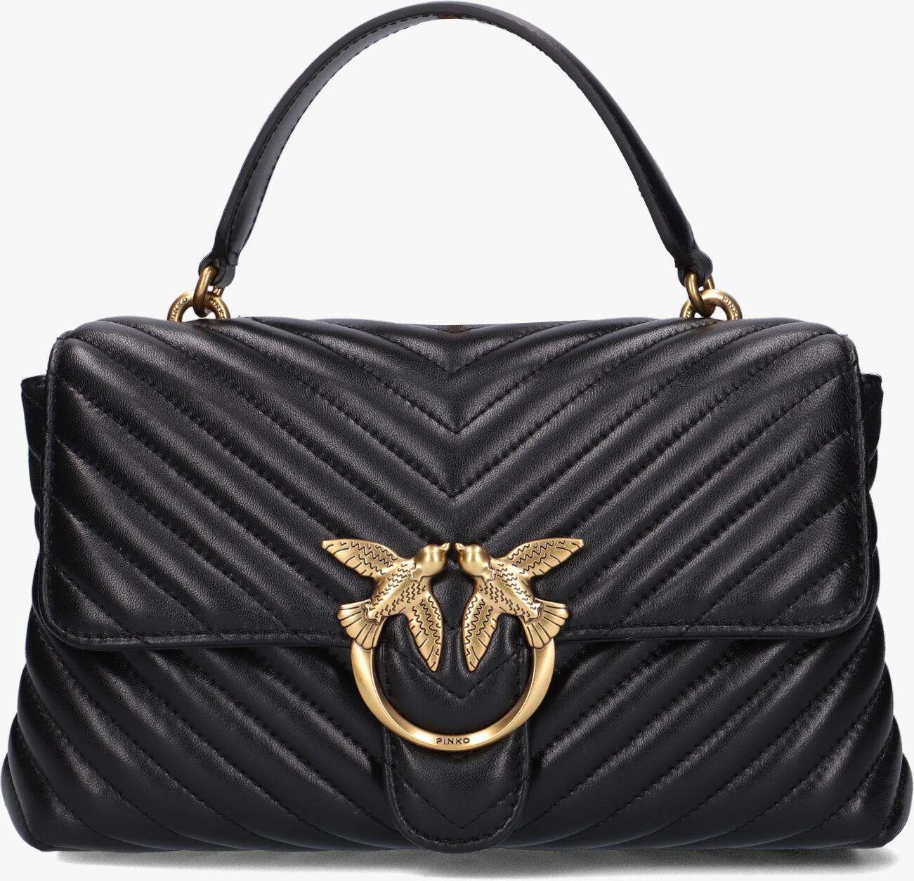 Zwarte PINKO Handtas LOVE LADY PUFF CLASSIC CL | Omoda