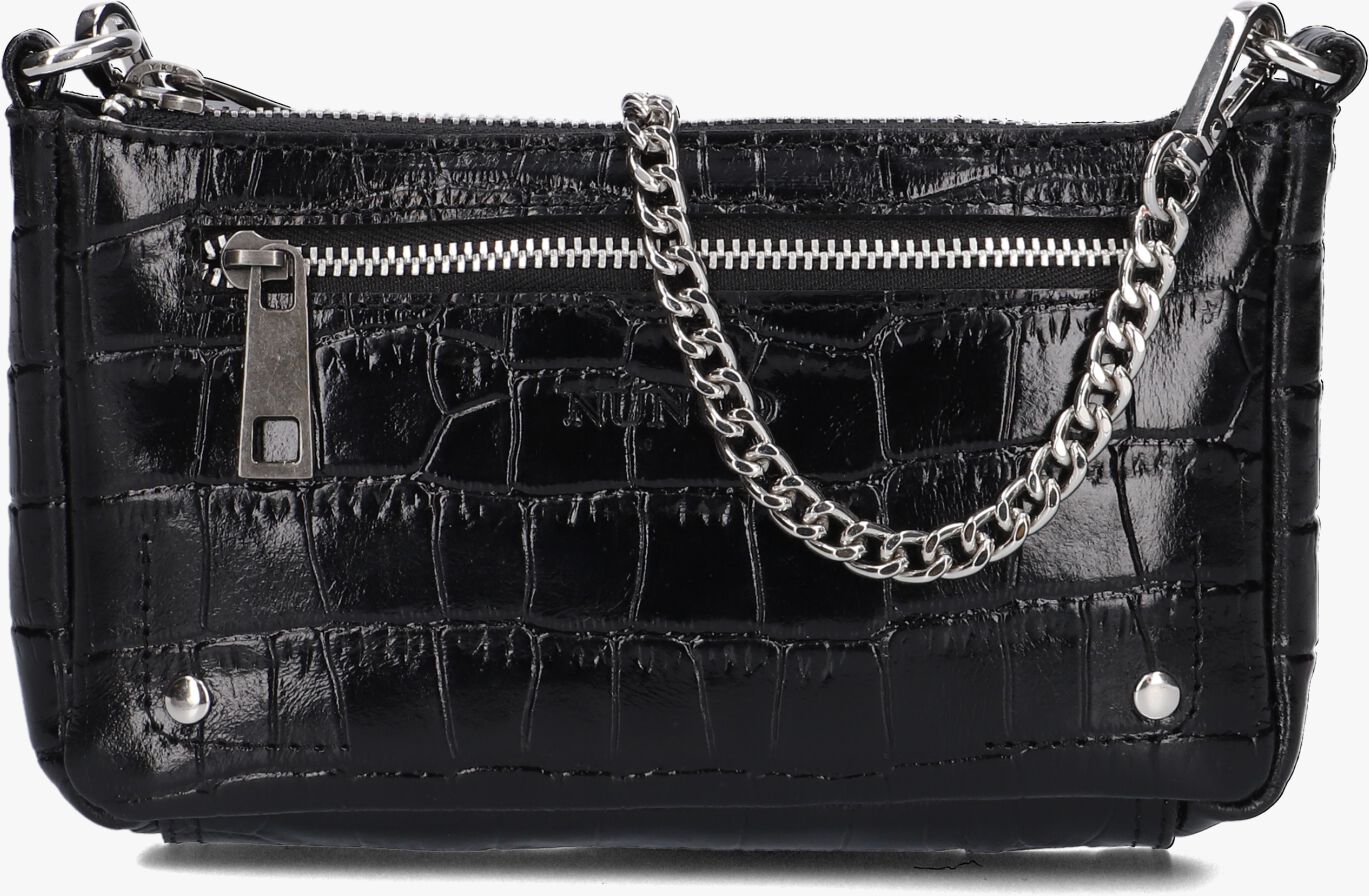 Zwarte NÚNOO Schoudertas MINI CAMI | Omoda