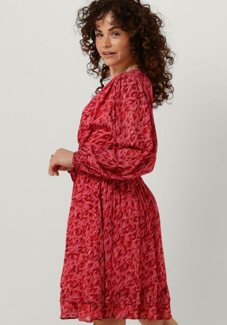 Rode CIRCLE OF TRUST Mini jurk ELVY DRESS | Omoda