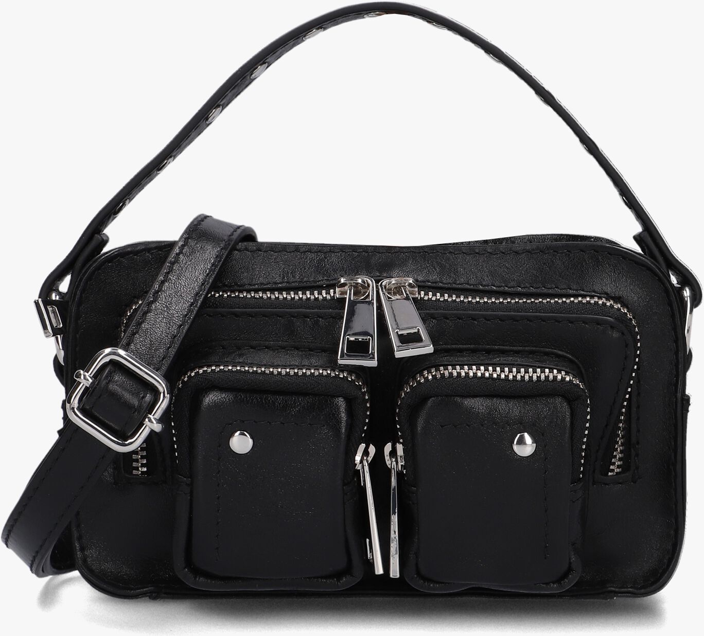 Zwarte NÚNOO Schoudertas HELENA CITY | Omoda