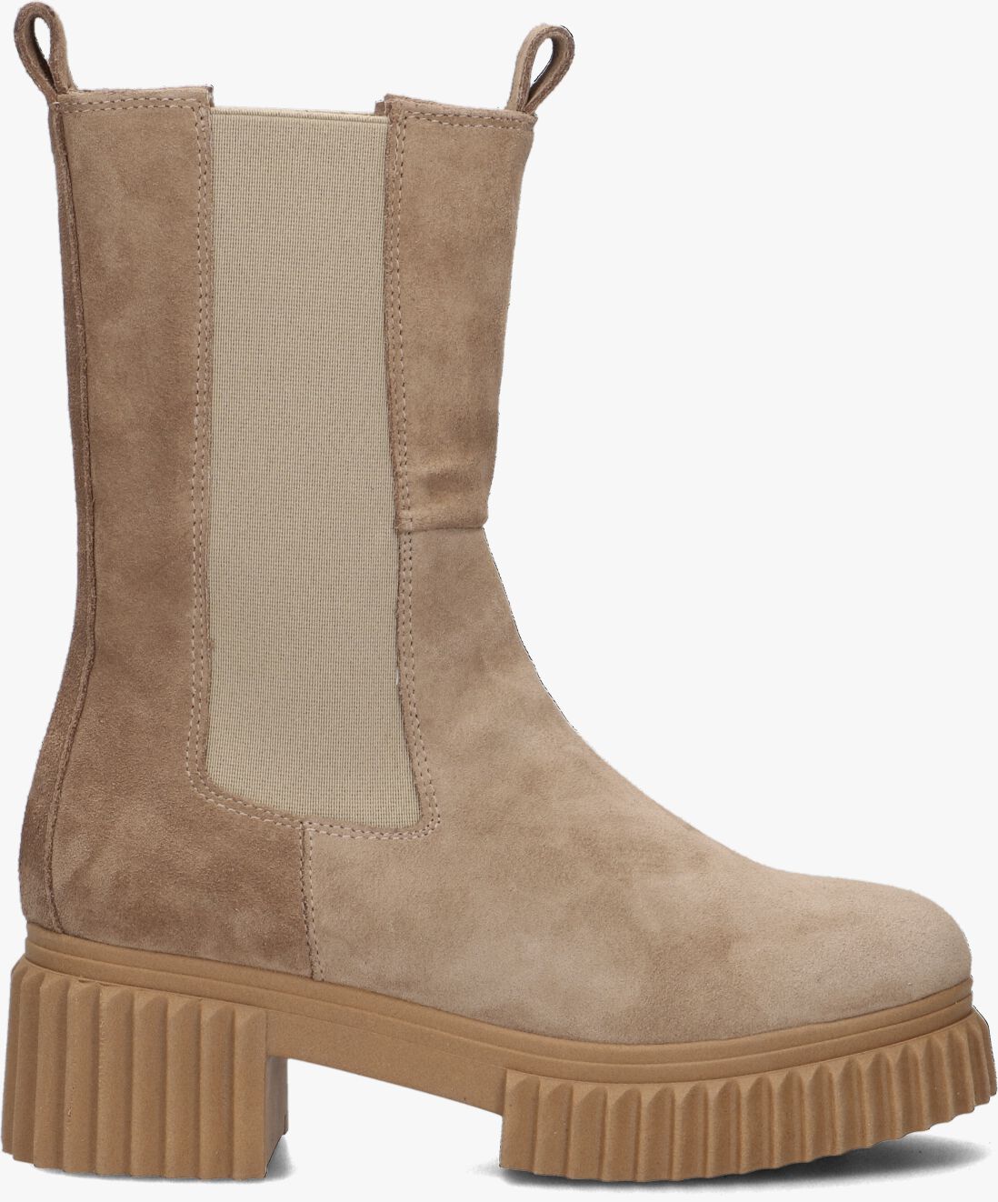 Beige OMODA Chelsea boots BERLINO | Omoda