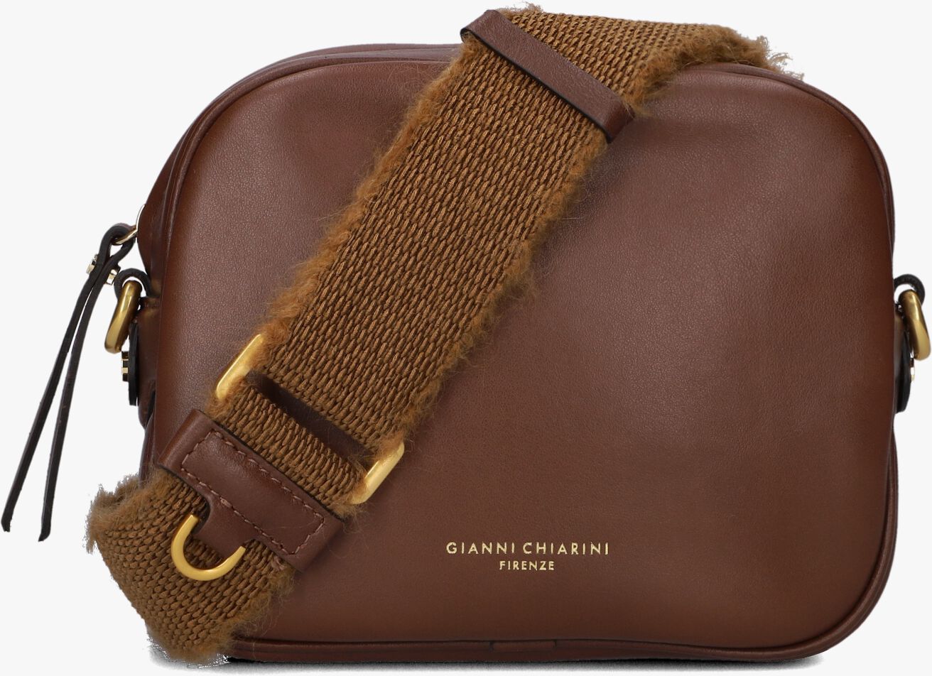 Bruine GIANNI CHIARINI Schoudertas NINA | Omoda