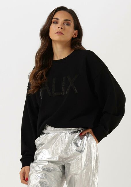 Zwarte ALIX THE LABEL Sweater LADIES KNITTED ALIX PATCH SWEATER | Omoda