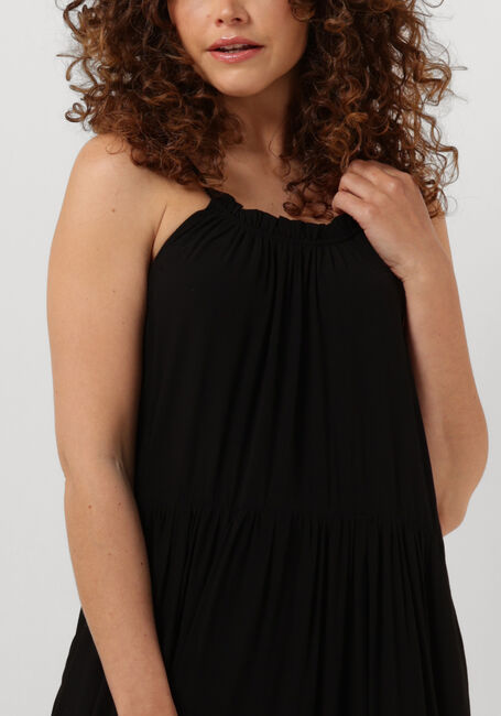 Zwarte CO'COUTURE Maxi jurk SUNRISE GREECE STRAP DRESS | Omoda