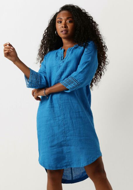 Donkerblauwe NUKUS Mini jurk CAROL DRESS | Omoda
