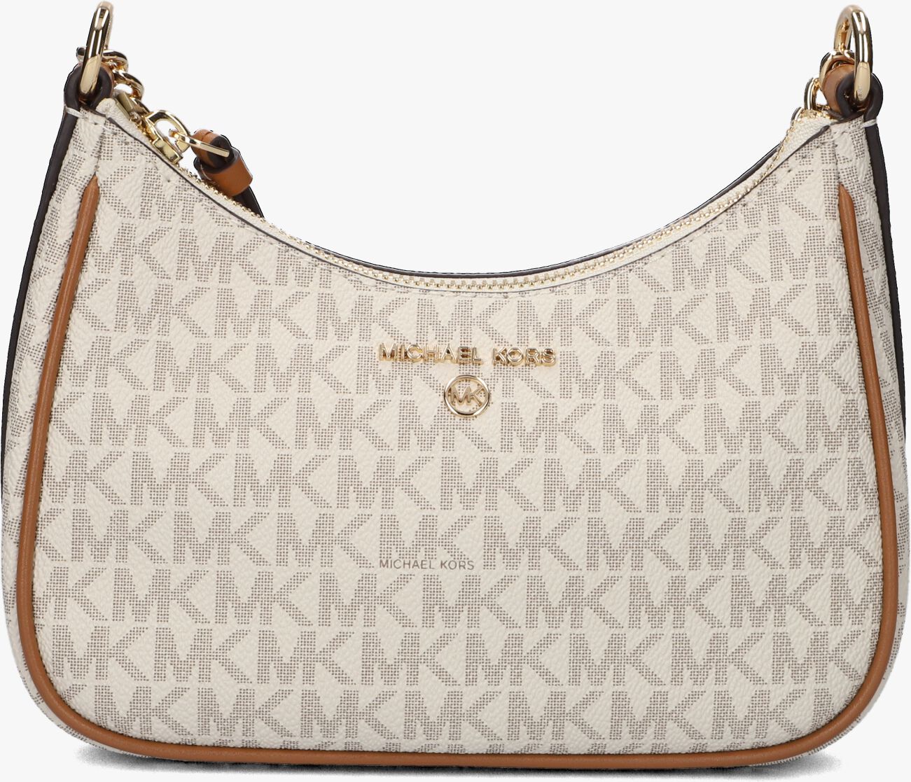 Beige MICHAEL KORS Schoudertas SM CHAIN POUCHETTE | Omoda