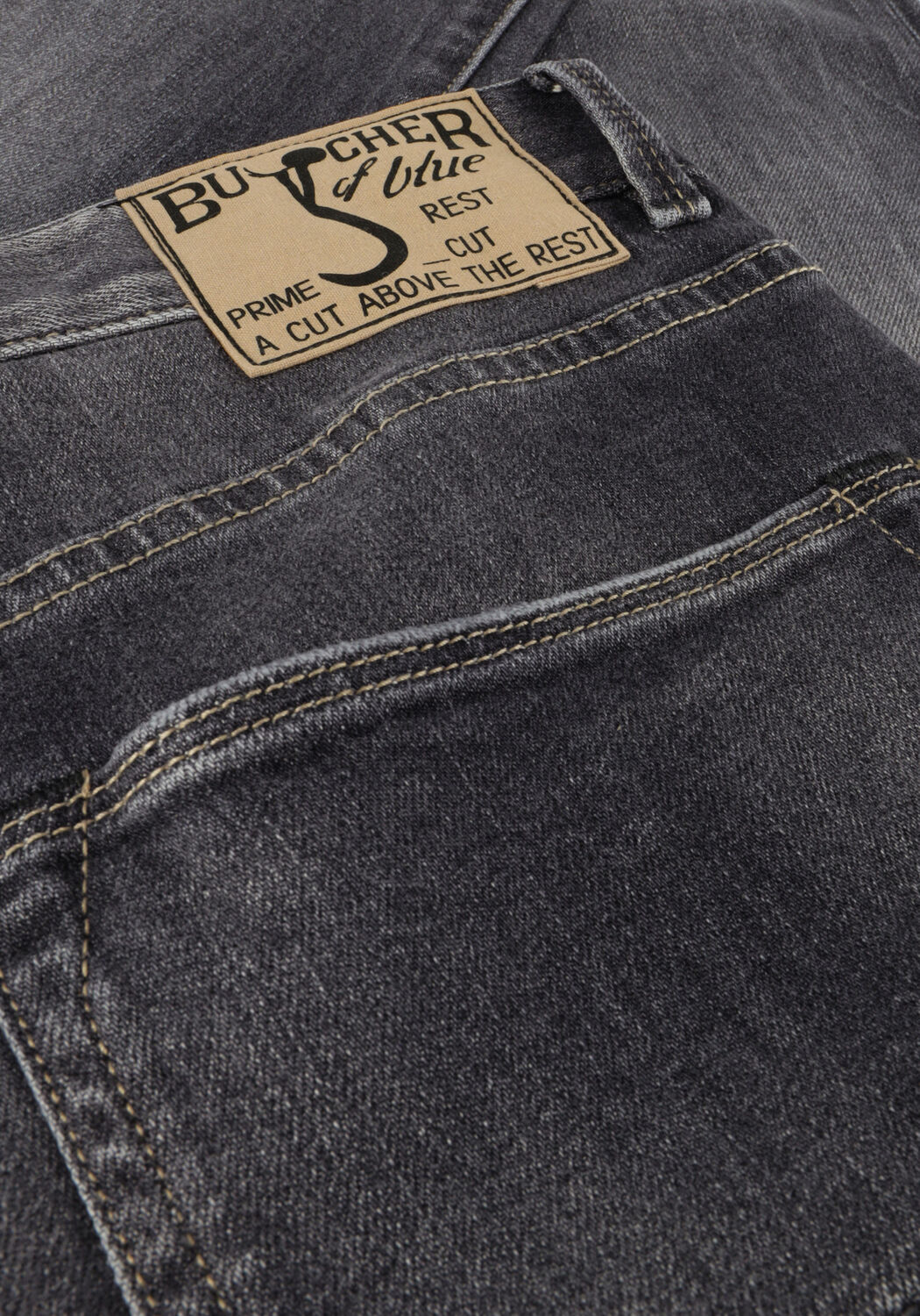 Grijze BUTCHER OF BLUE Slim fit jeans SACRAMENTO SLIM GREY | Omoda