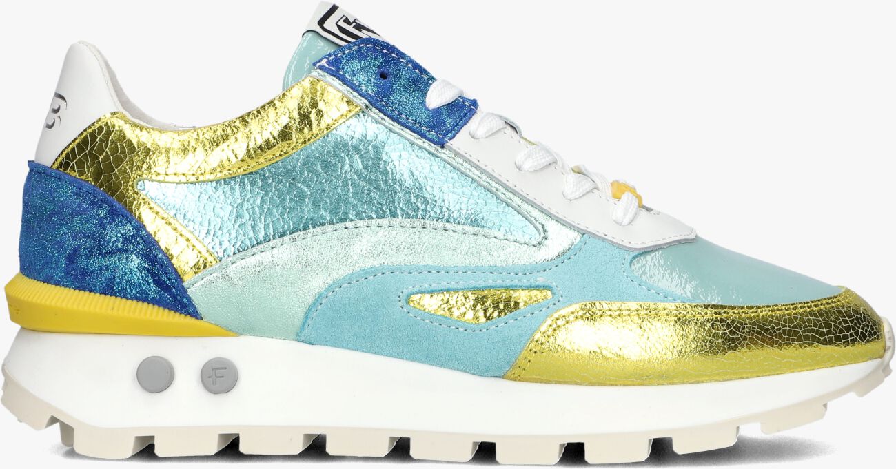 Gele FLORIS VAN BOMMEL Lage sneakers SFW-10097 | Omoda