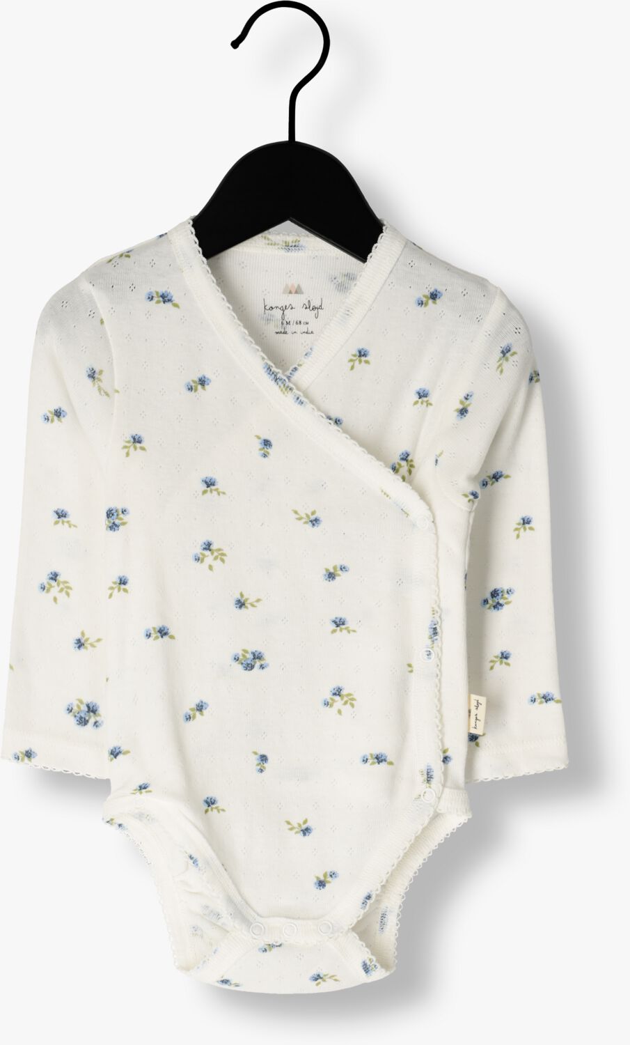 Witte KONGES SLOJD Rompers MINNIE NEWBORN BODY GOTS | Omoda