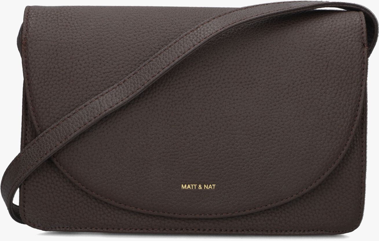 Bruine MATT & NAT Schoudertas SOFI | Omoda