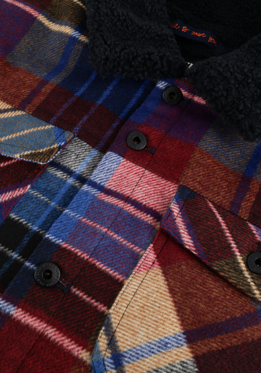 Multi SCOTCH & SODA Jack SHERPA-LINED TRUCKER JACKET | Omoda