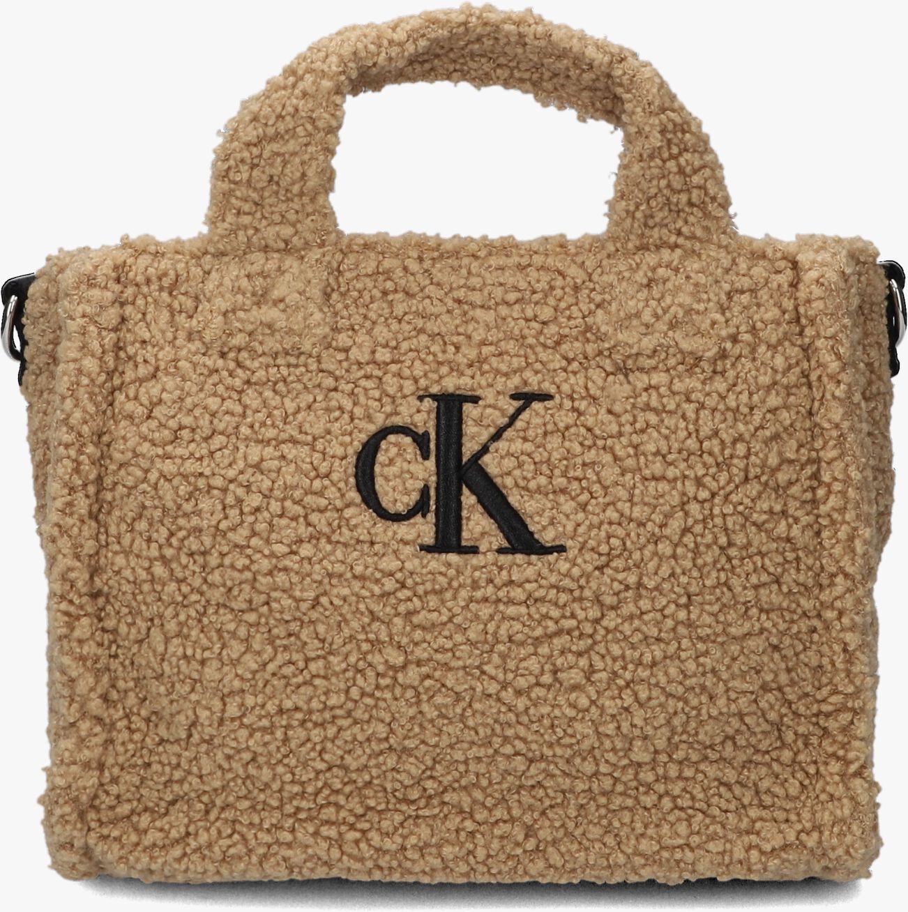 Bruine CALVIN KLEIN Handtas TEDDY TOTE BAG | Omoda