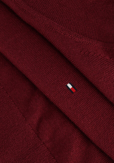 Bordeaux TOMMY HILFIGER Coltrui PIMA ORG CTN CASHMERE ROLL NECK | Omoda