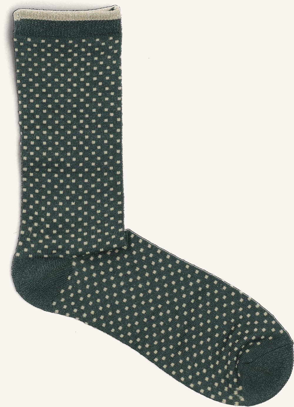 Groene BECKSONDERGAARD Sokken DITSY GLITTER SOCK | Omoda