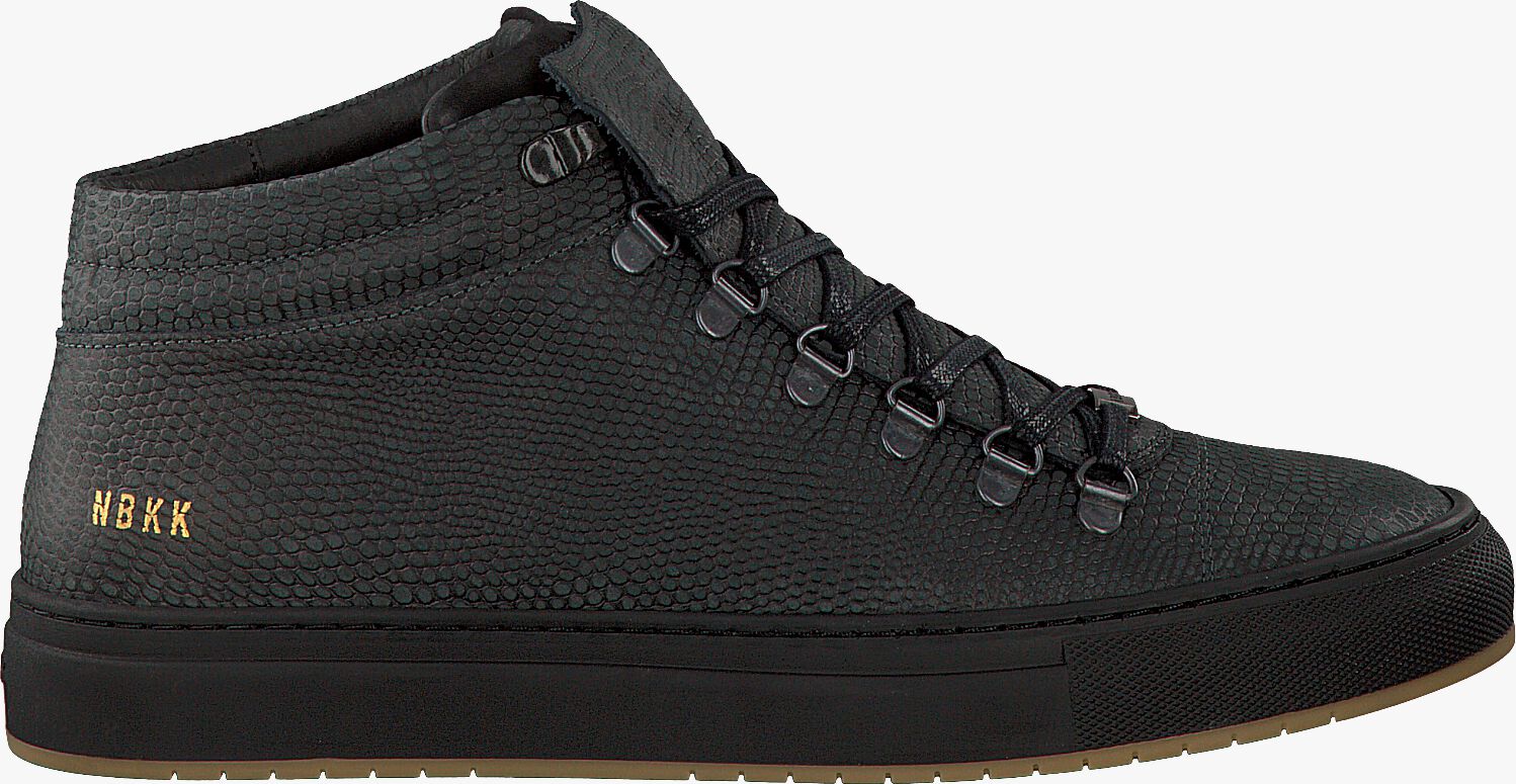Zwarte NUBIKK Sneakers JHAY CAB LIZARD | Omoda