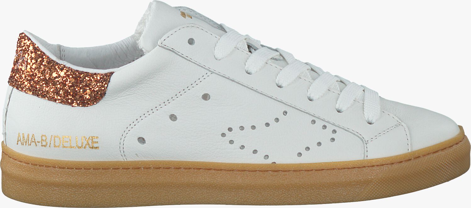 Witte AMA BRAND DELUXE Lage sneakers AMA-B/DELUXE DAMES | Omoda