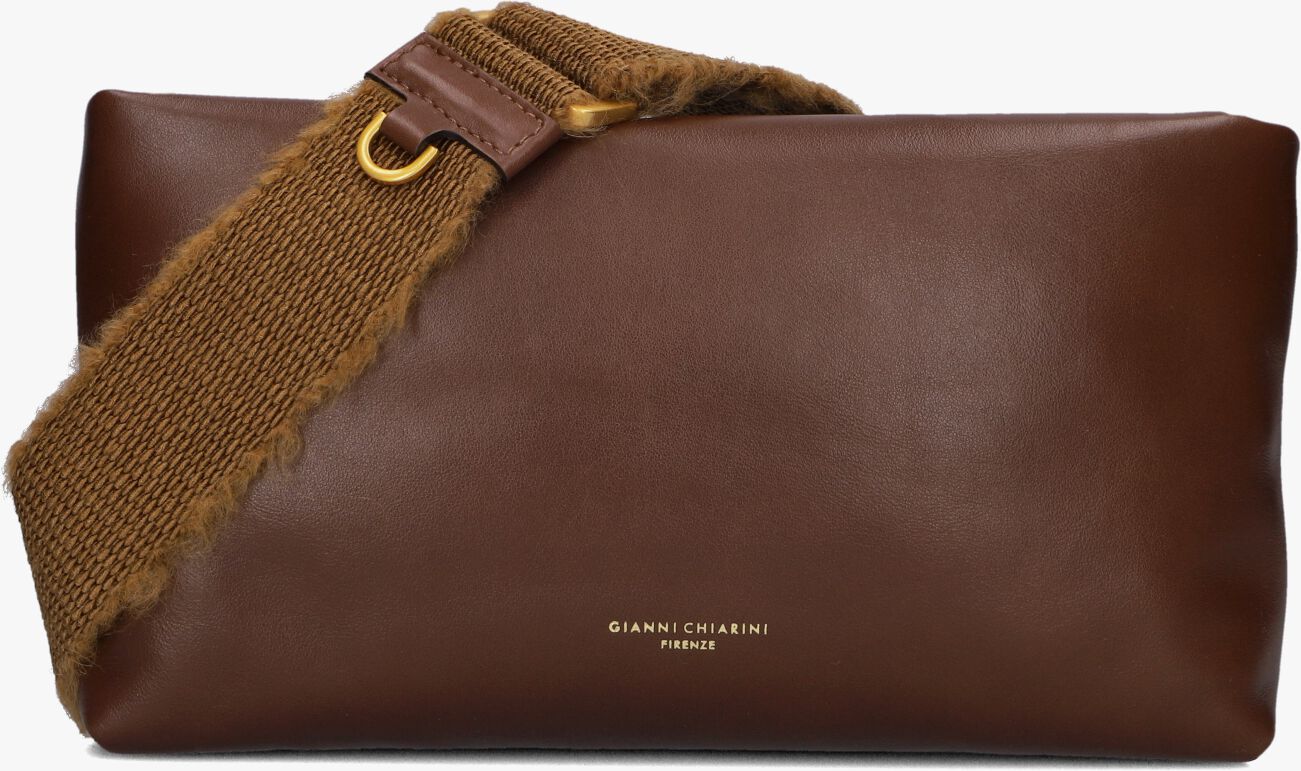 Bruine GIANNI CHIARINI Schoudertas NINA 11010 | Omoda