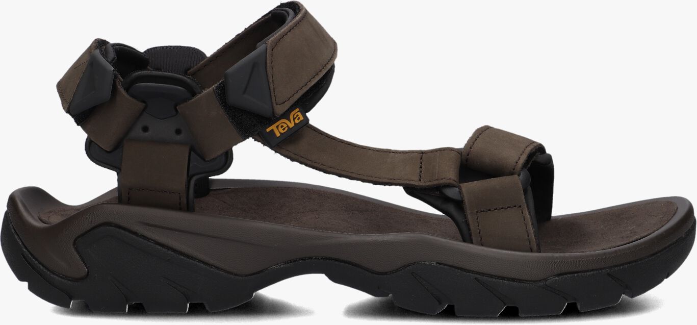 Bruine TEVA Platte sandalen TERRA FI 5 UNIVERSAL LEE | Omoda