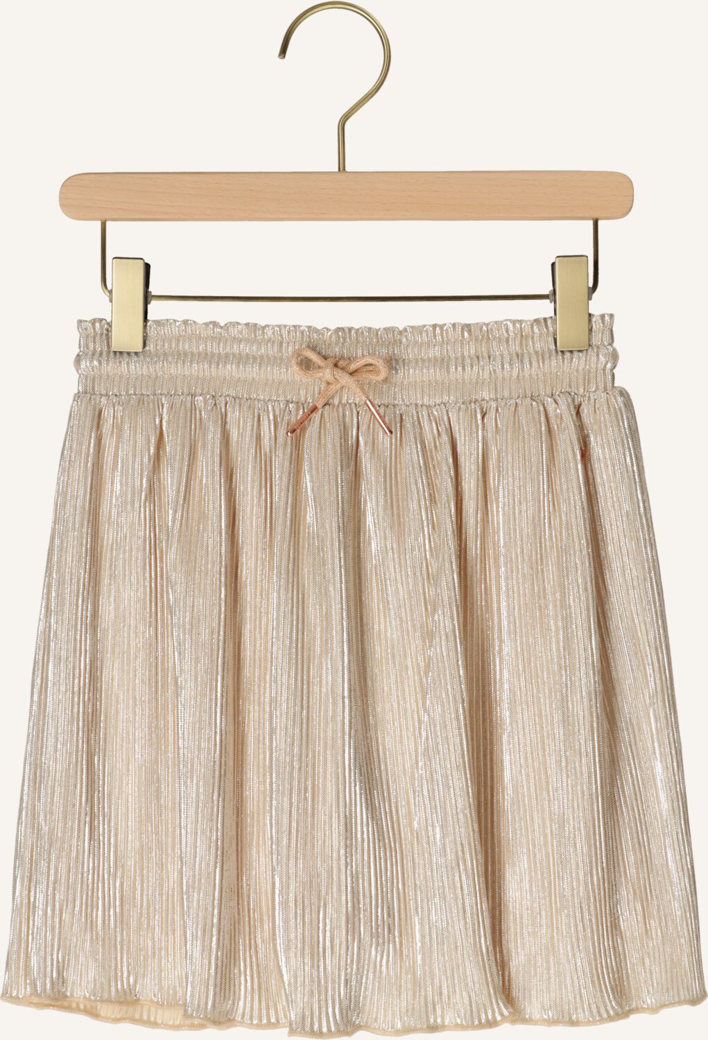 Gouden NONO Mini jurk NELE METALLIC PLISSEE SKIRT | Omoda