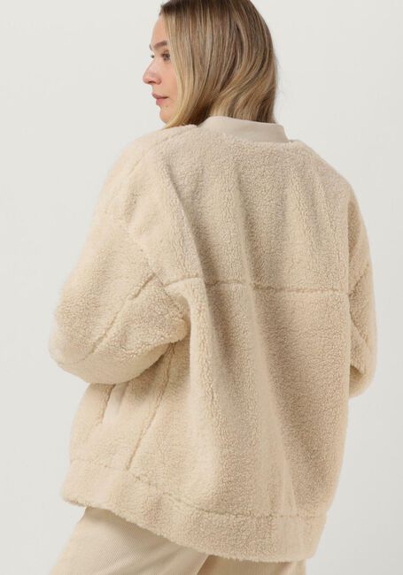 Gebroken wit MINIMUM Teddy jas BAVORY 9024 | Omoda