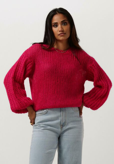Roze POM AMSTERDAM Trui FIERY PINK | Omoda