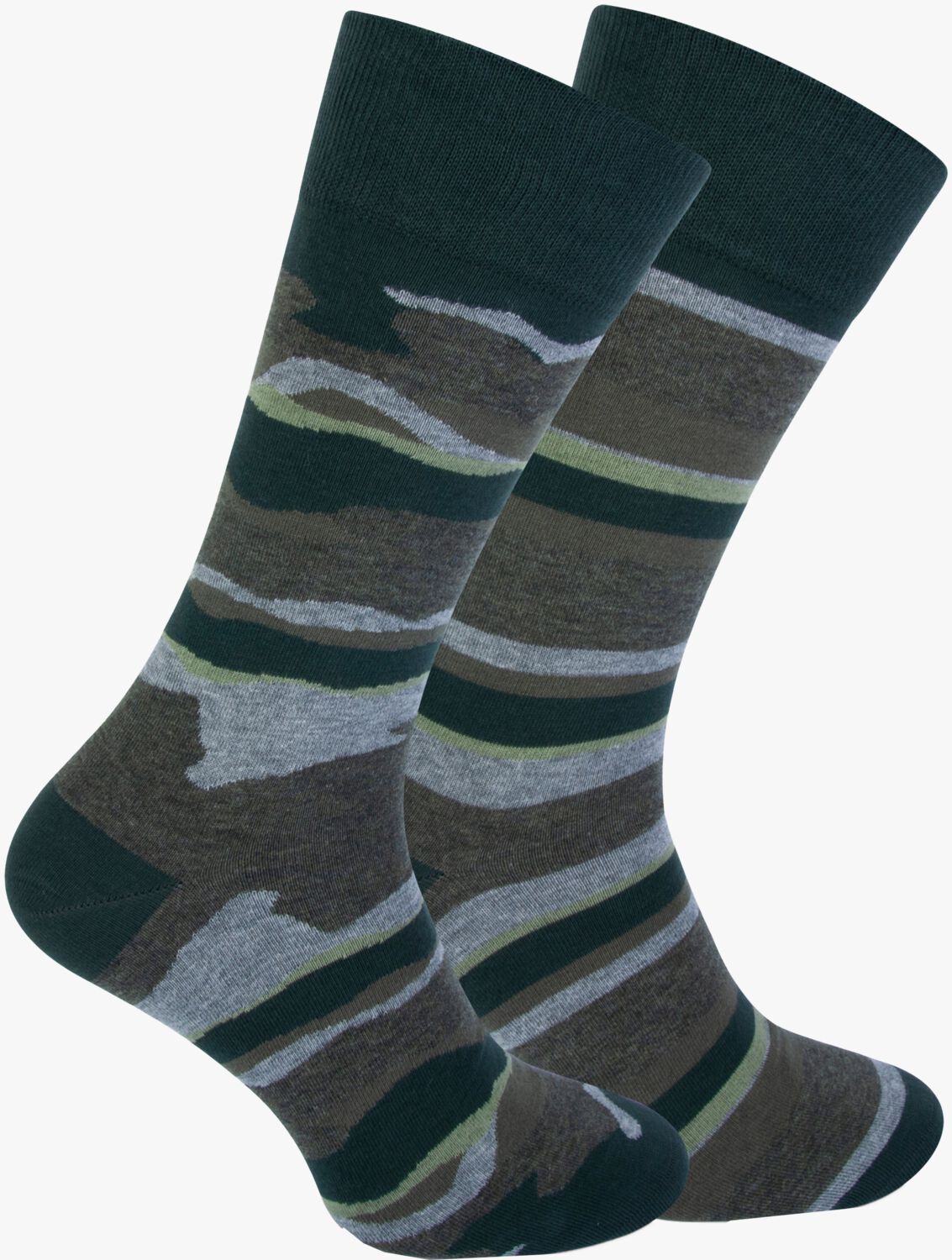 Groene MARCMARCS Sokken GILLIS COTTON 2-PACK | Omoda