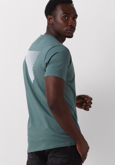 Groene PURE PATH T-shirt TSHIRT WITH FRONT AND BACK PRINT | Omoda