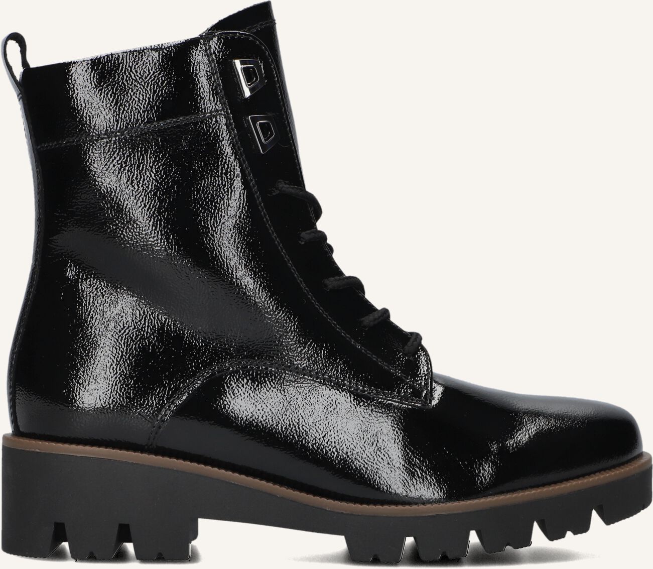 Zwarte GABOR Veterboots 055 | Omoda