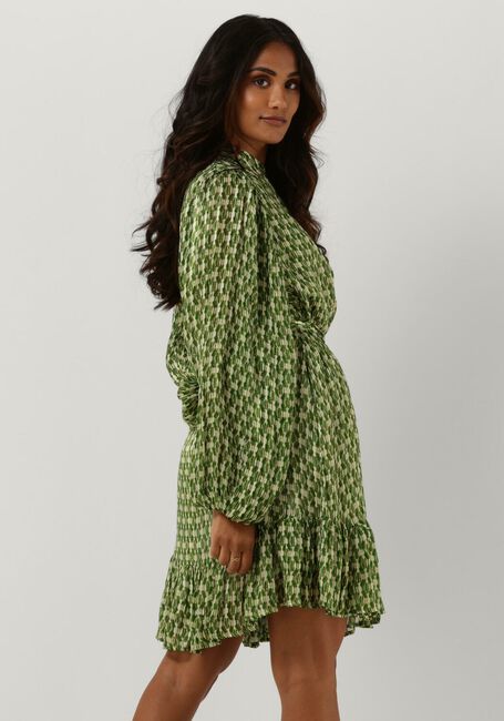 Groene NOTRE-V Mini jurk NV-BLAIR MINI DRESS | Omoda