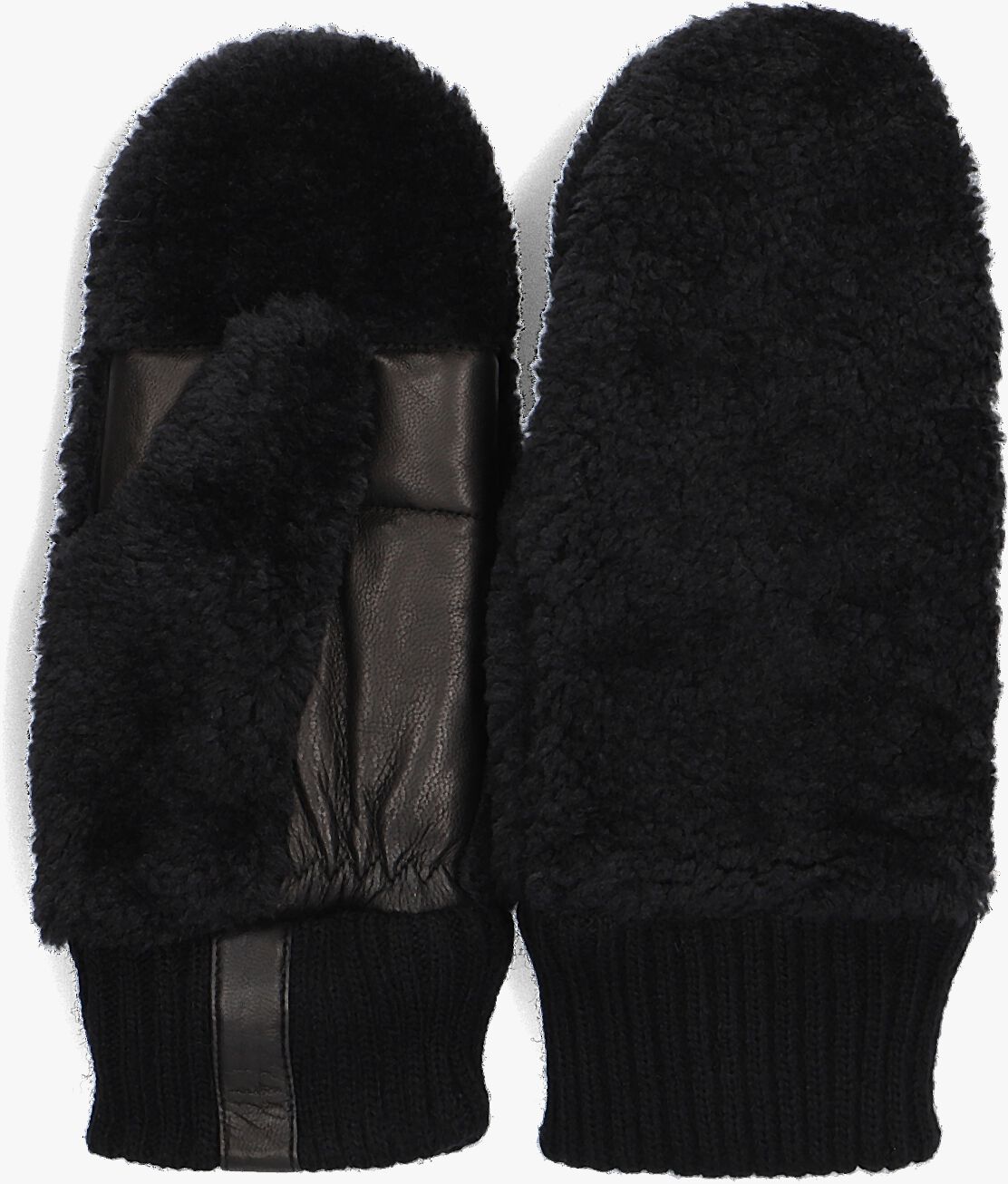 Zwarte DAY ET Handschoenen TEDDY MITTENS | Omoda