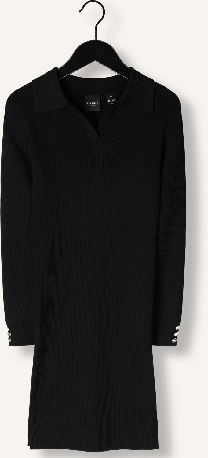 Zwarte NIK & NIK Mini jurk MENA DRESS | Omoda