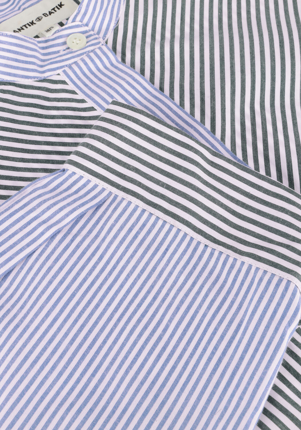 Blauwe ANTIK BATIK Blouses MARTIN BLOUSE | Omoda