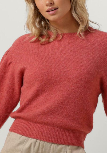 Rode MSCH COPENHAGEN Trui MSCHLILLIAN HOPE BALLOON PULLOVER | Omoda