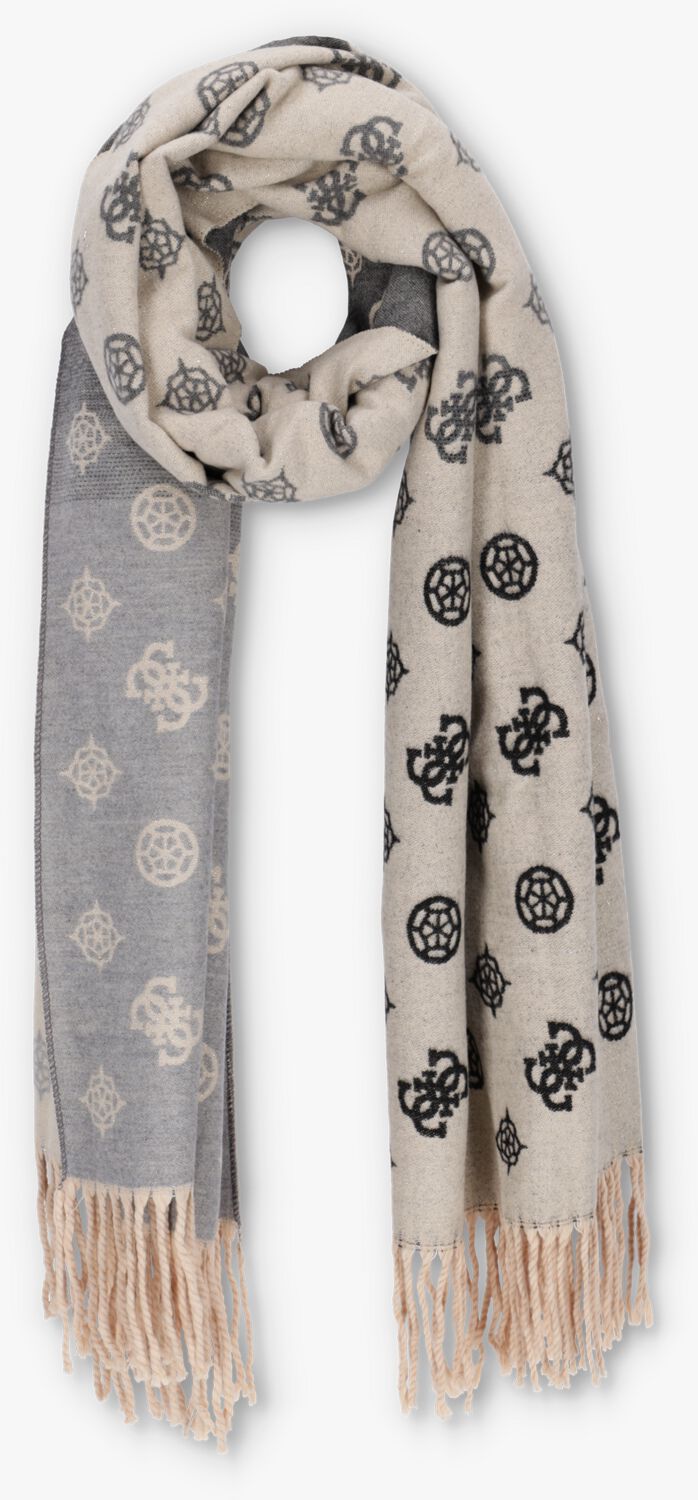 Zwarte GUESS Sjaal SCARF 65X178 | Omoda