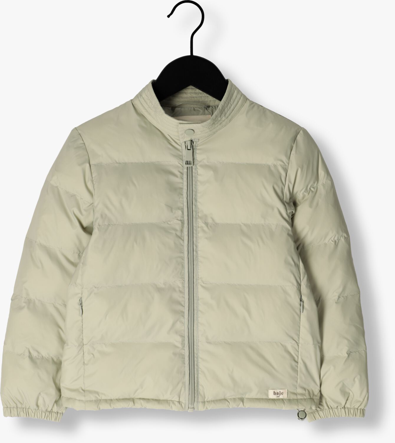 Groene BAJE STUDIO Gewatteerde jas ROCKS | Omoda