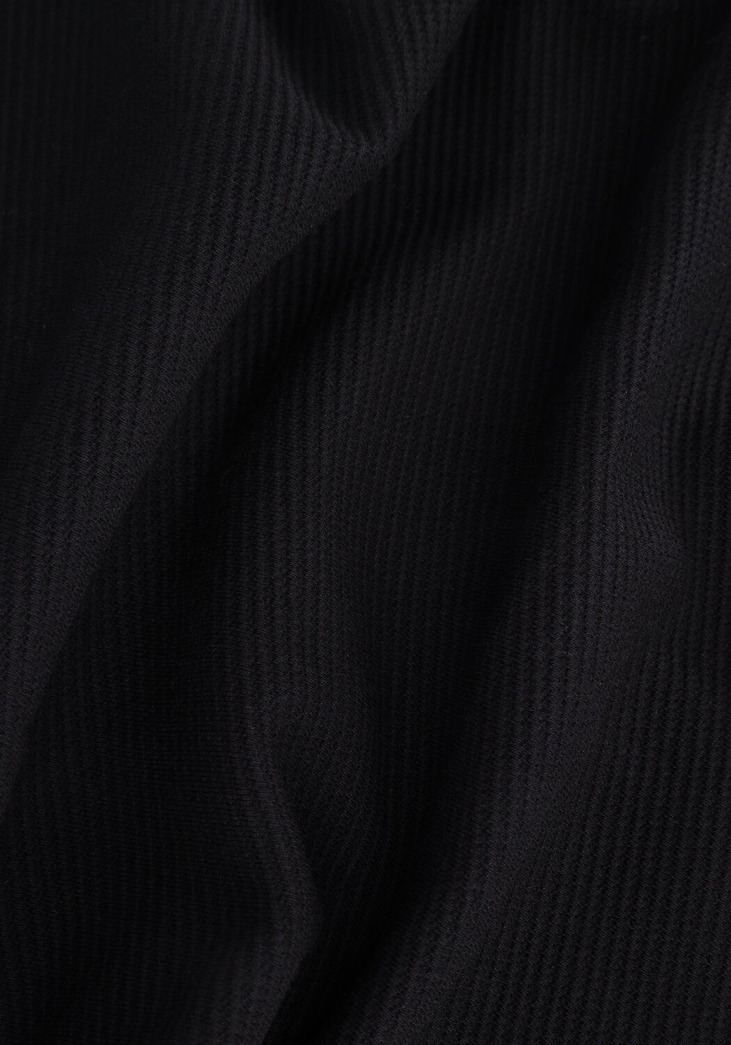 Zwarte VANILIA Top RIB COL BASE | Omoda