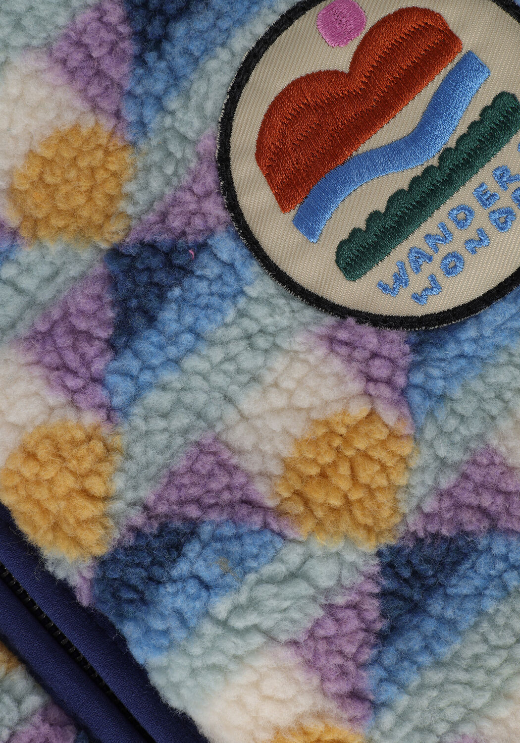 Paarse WANDER & WONDER Jack ZIP UP FLEECE | Omoda